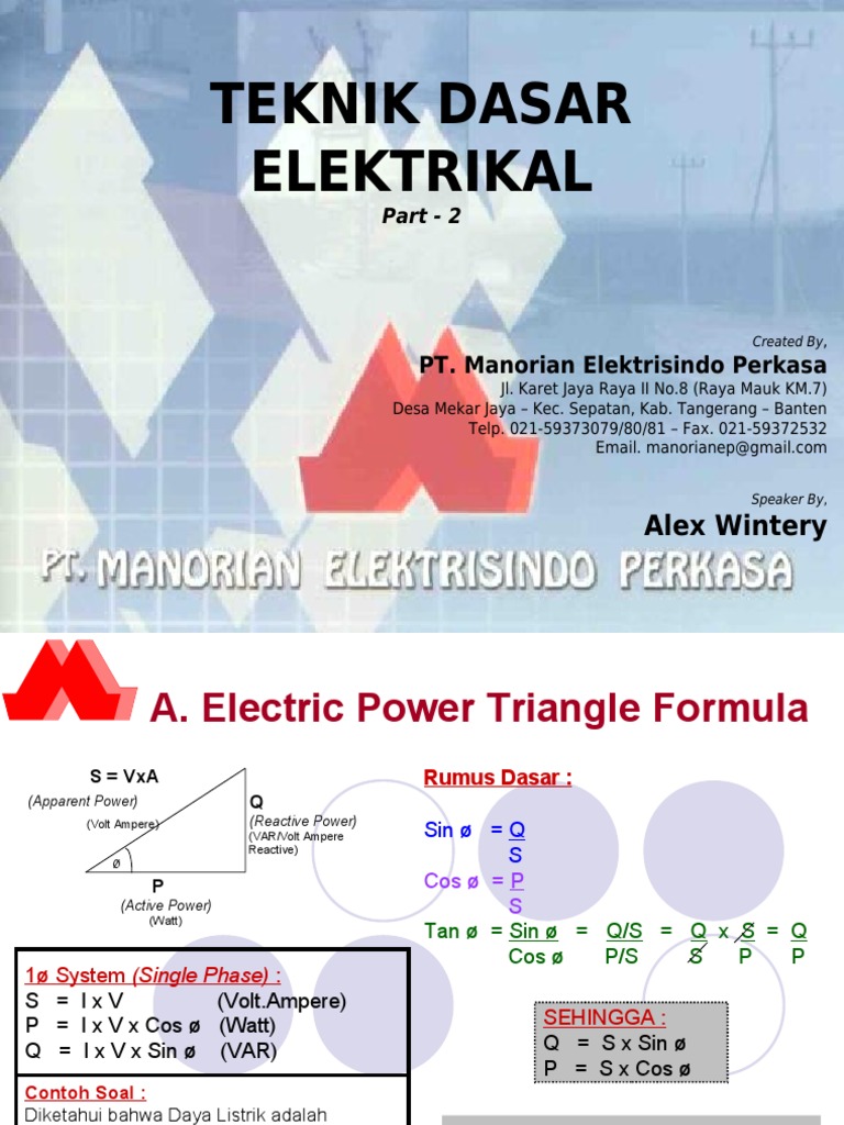 Training Part 2 | PDF | Capacitor | Electrical Components