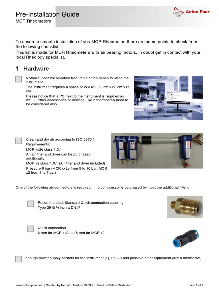 Pre Installation Guide | PDF | Personal Computers | Purified Water
