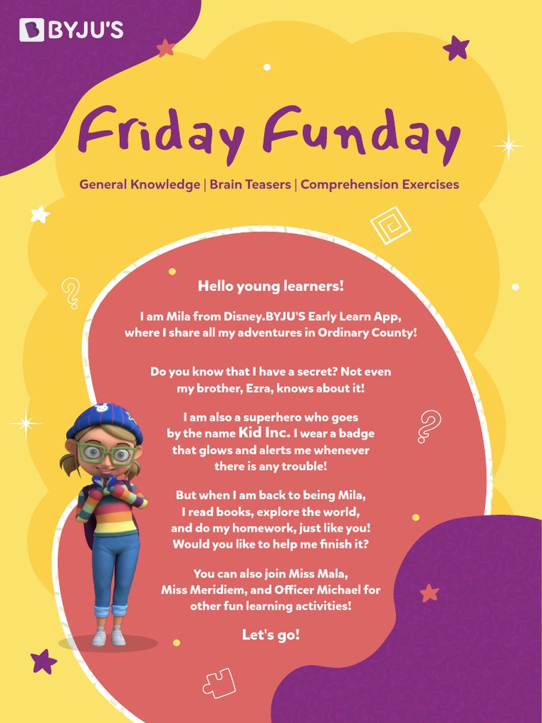 Friday Funday PDF Solar System Mercury Activities | PDF | Mercury (Planet) | Mariner Program