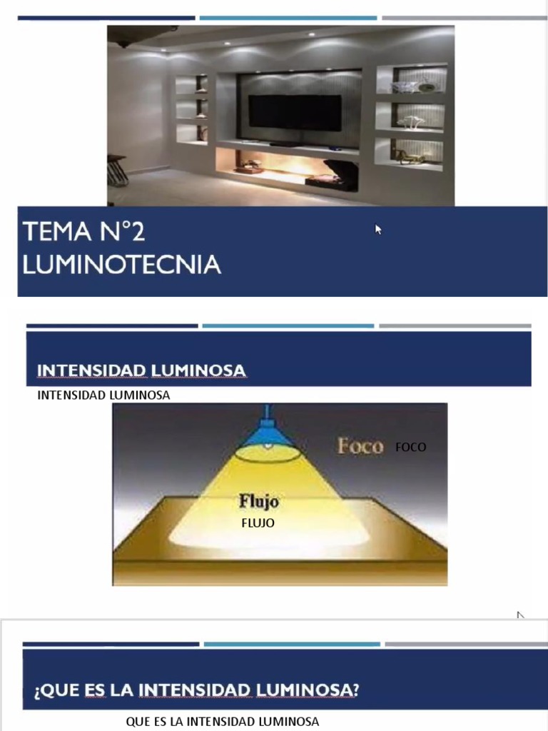 7 - Tema 2 Luminotecnia | PDF