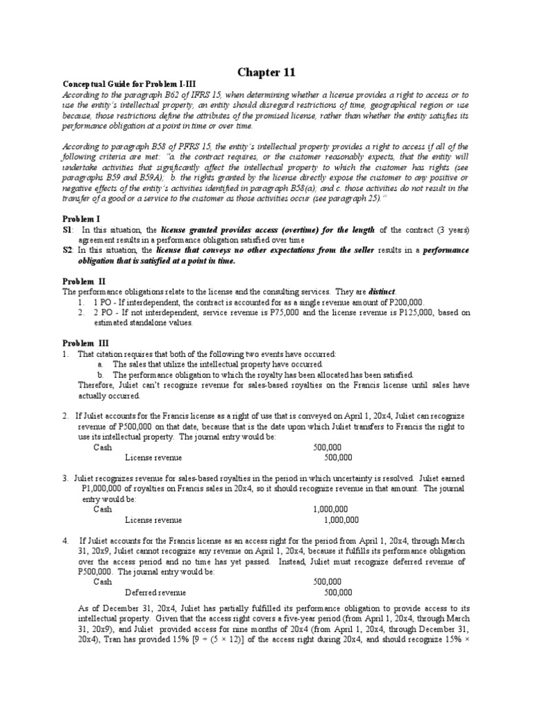 Solution Chapter 11 Rev Final | Download Free PDF | Franchising | Revenue