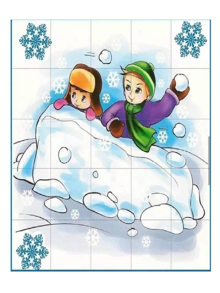 Puzzle Iarna | PDF