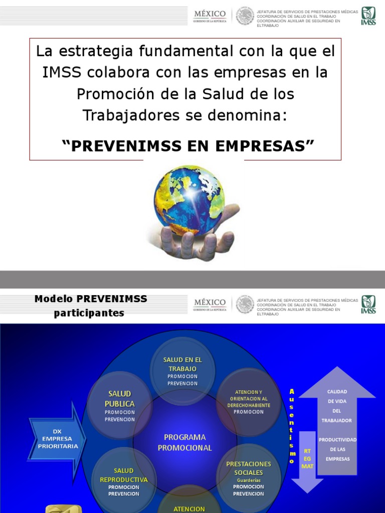 Empresas PREVENIMSS 2016 | PDF