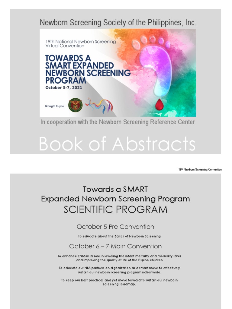 NBS Abstract | PDF | Health Care | Screening (Medicine)