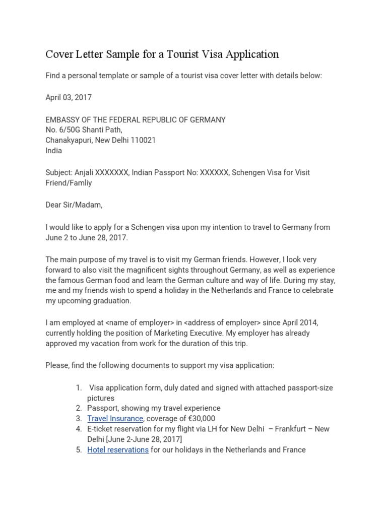 Visa Letter Template | PDF | Travel Visa | Cultural Globalization