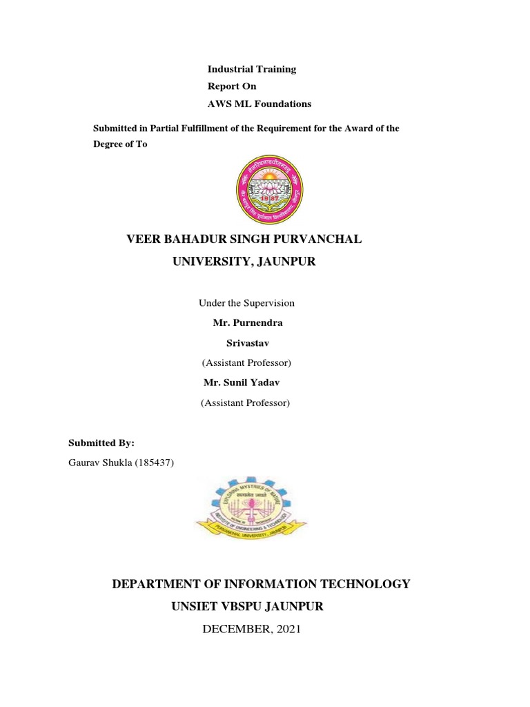 Final Report | PDF | Machine Learning | Computer Vision