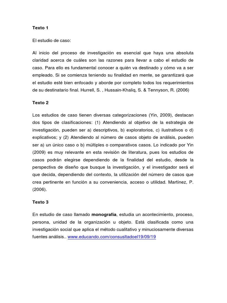 Unidad 2. Actividad 2. Práctica de APA | PDF | Caso de estudio | Science