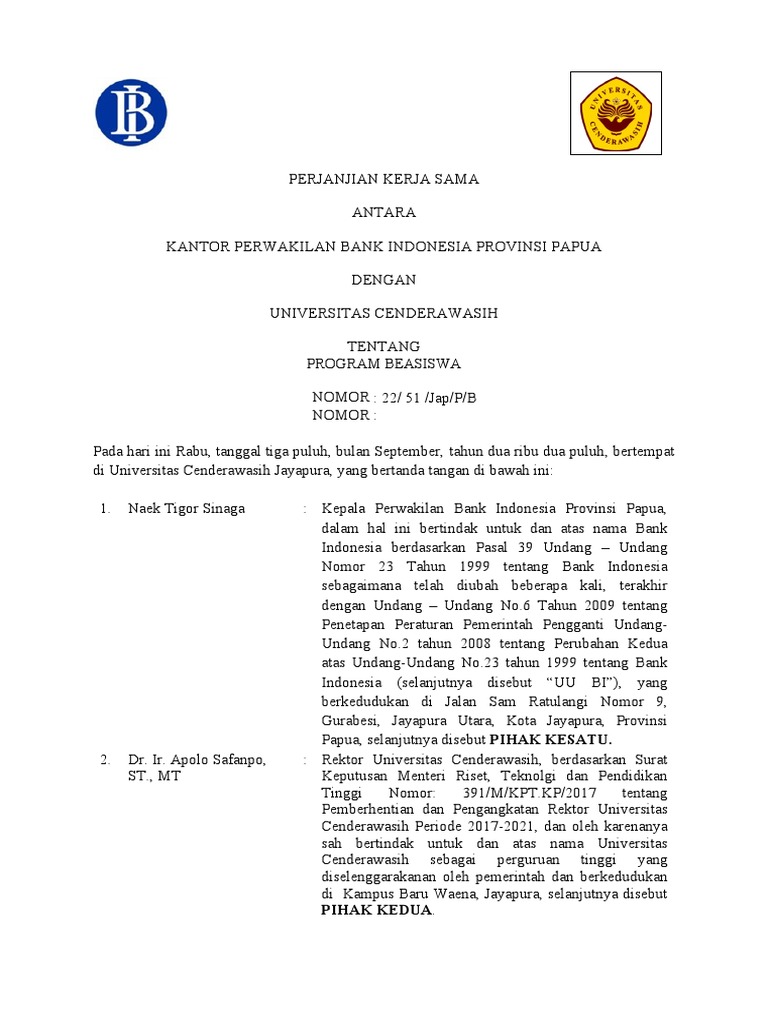 22-51 PKS Bi - Uncen 2021 | PDF | Pengelolaan Keuangan & Uang