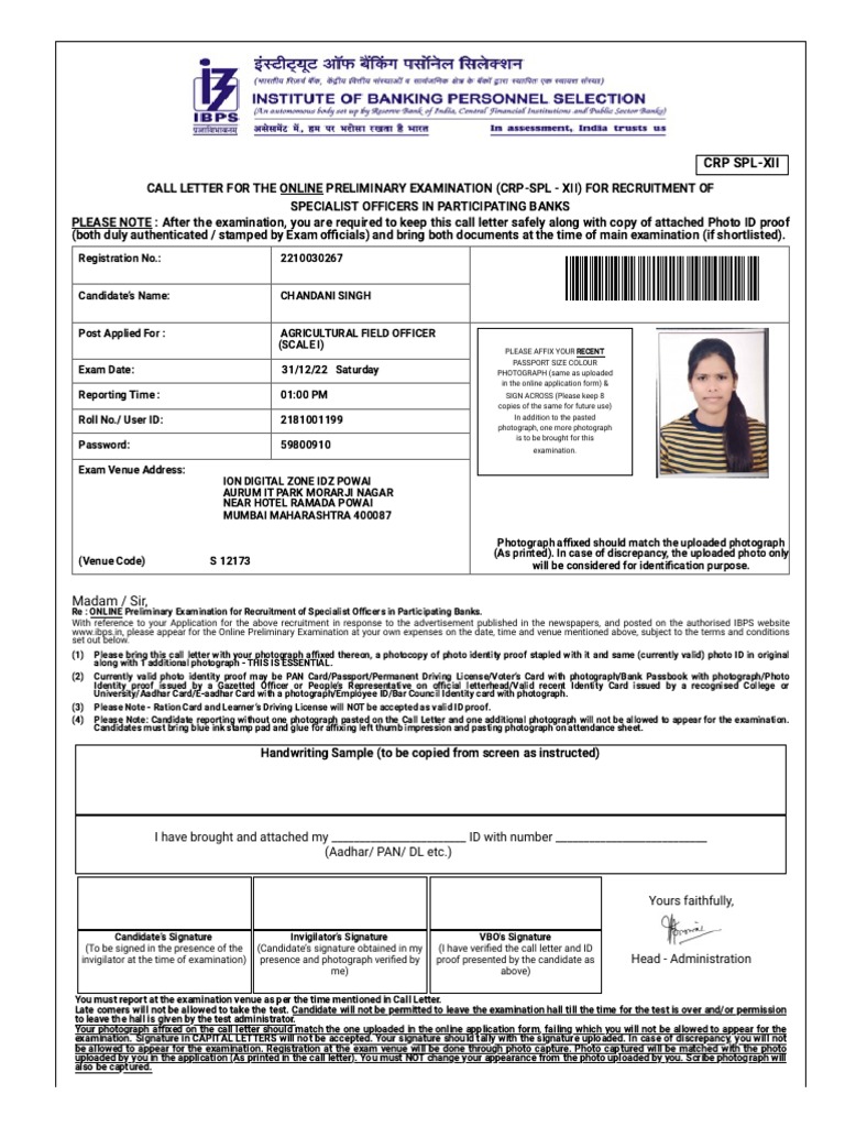Common Recruitment Process For Recruitment of Specialist Officers in ...