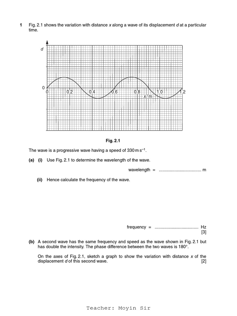Wave (AS) | PDF | Waves | Frequency