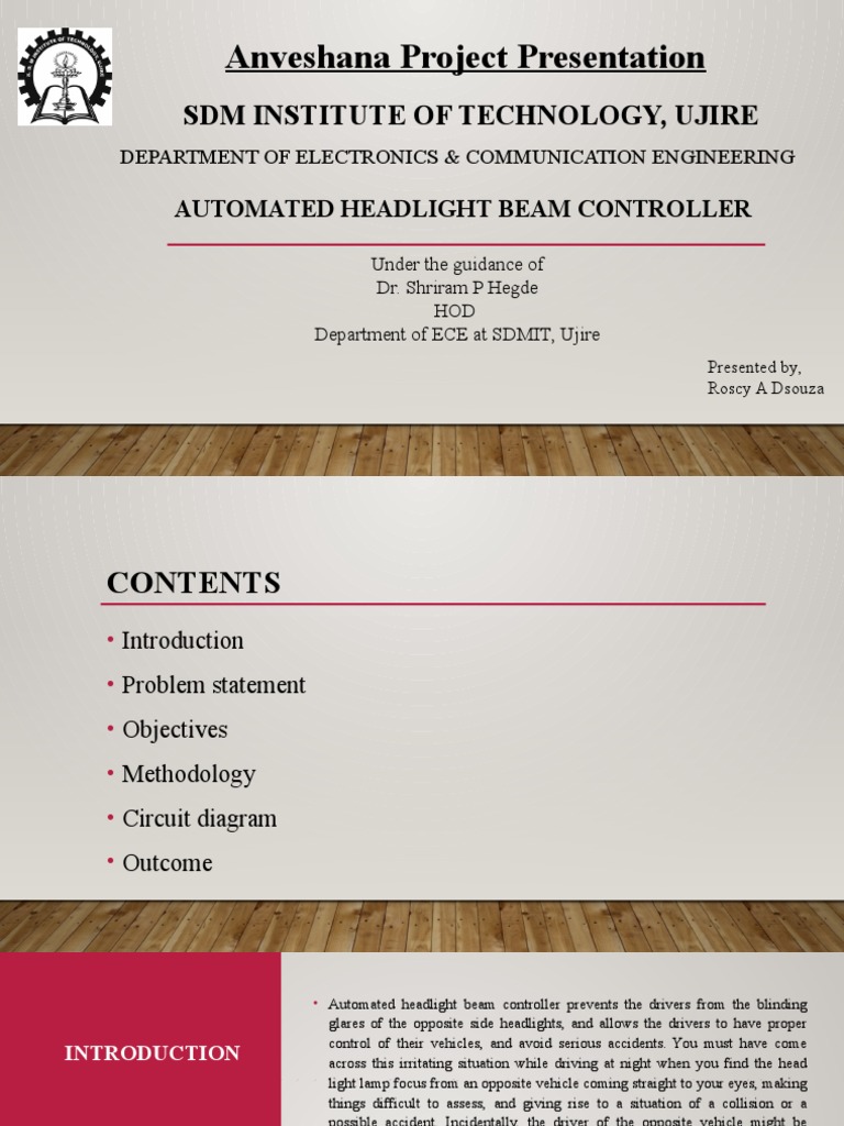 Anveshana | Download Free PDF | Headlamp | Transport