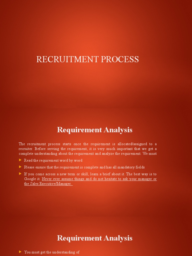 Understanding the Requirement: A Guide to Analyzing Job Descriptions ...