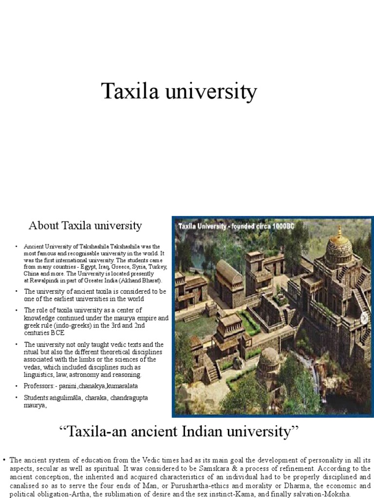 Taxila University | PDF | Vedas | Indian Religions
