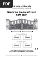 Instrukcja Centrali G BAT 300 | PDF