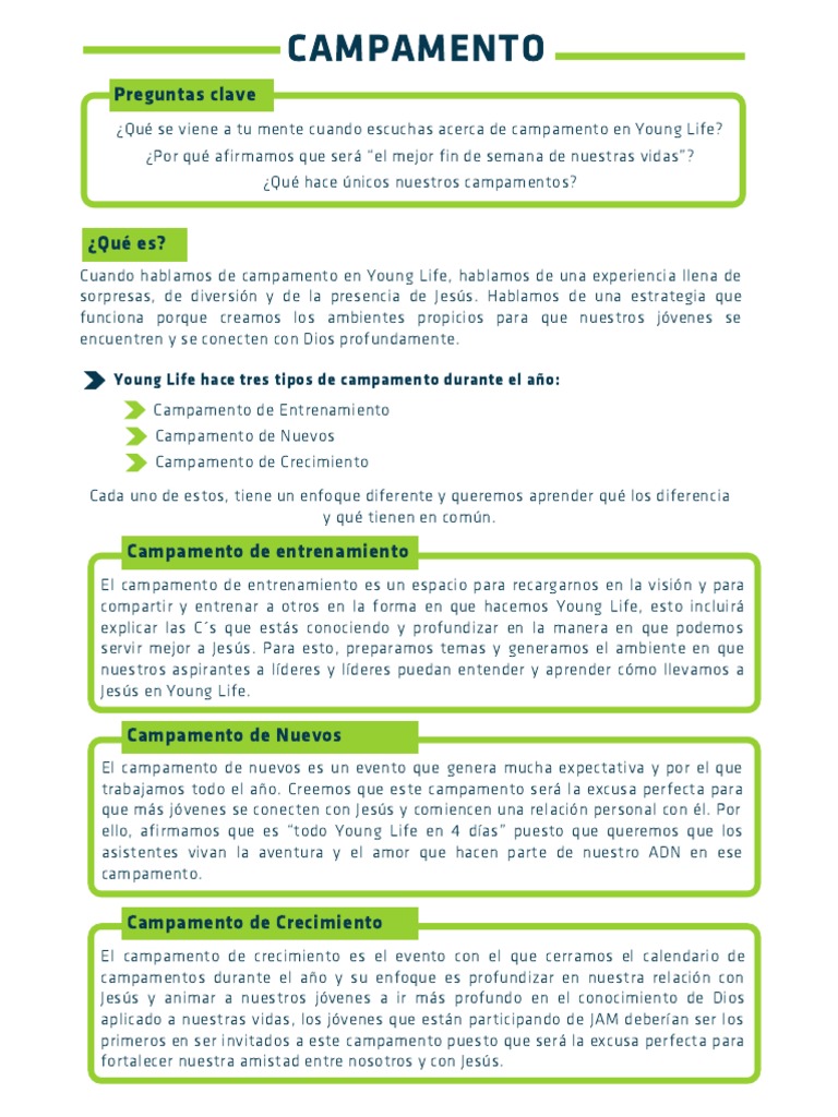 6 Campamento | PDF | Jesús