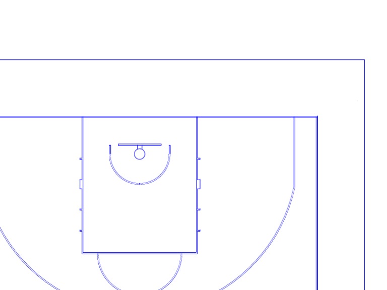 Cancha de Baloncesto FIBA | PDF