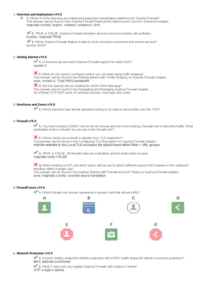 Sophos Firewall deployment, configuration & features | PDF | Firewall (Computing) | Virtual ...