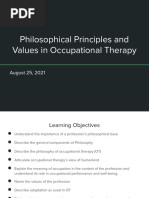 Occupational Behavior Model | PDF | Occupational Therapy | Motivation