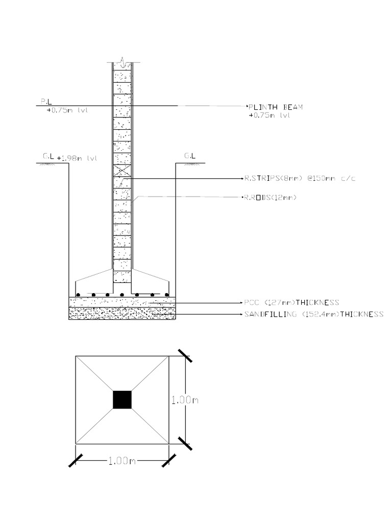 Footing Section | PDF
