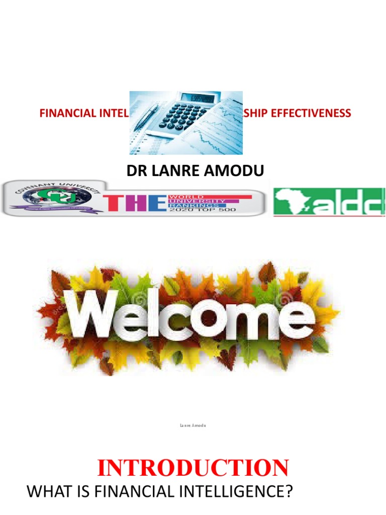 DLD 211 Financial Intelligence | PDF | Leadership | Seed