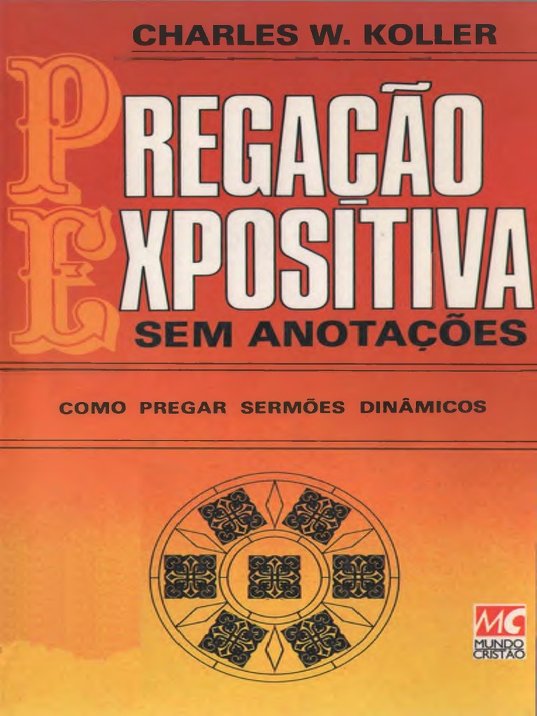 Charles W. Koller - Pregação Expositiva Sem Anotações | PDF | Pastor ...