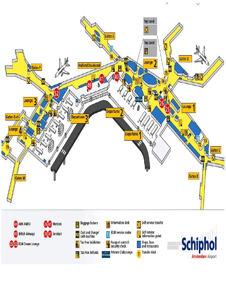 Plattegrond Schiphol | PDF
