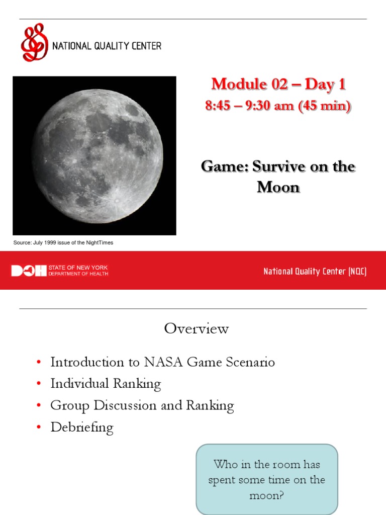 M2 Surviveonthe Moon | PDF | Moon | Nasa