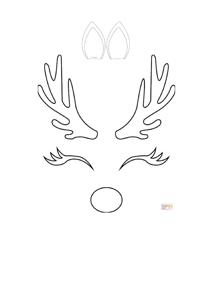 Molde Cara de Reno | PDF