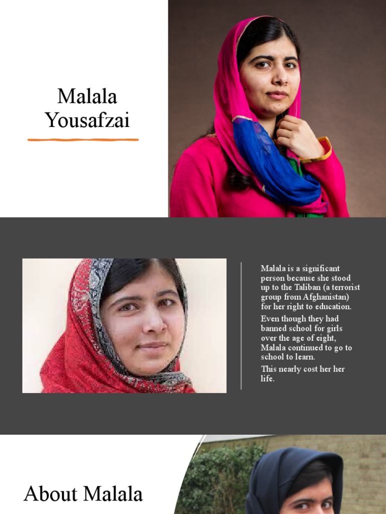 15 Pakistan Malala Yousafzai Powerpoint | PDF