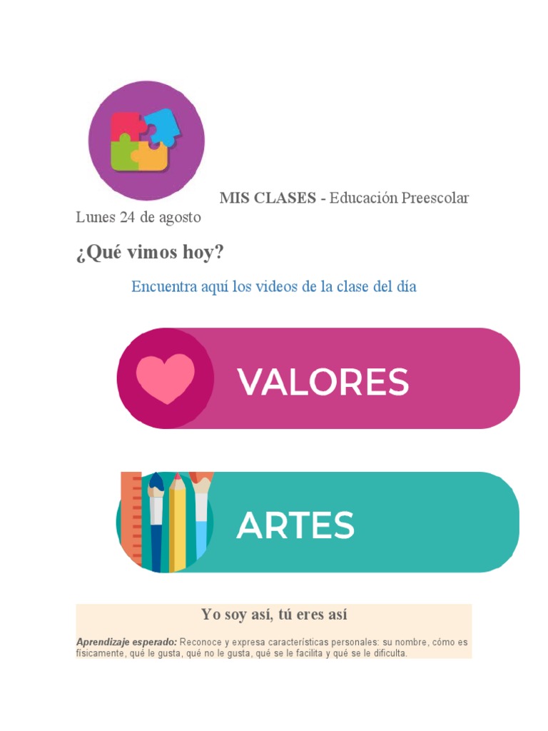 Aprende en Casa 24 de Agos | PDF | Educación de la primera infancia | Lepidópteros