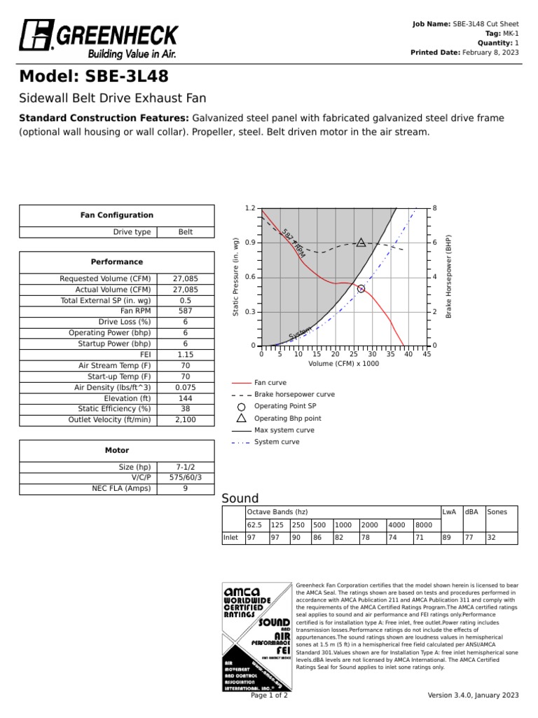 Sbe 3L48 | PDF | Horsepower | Vehicles