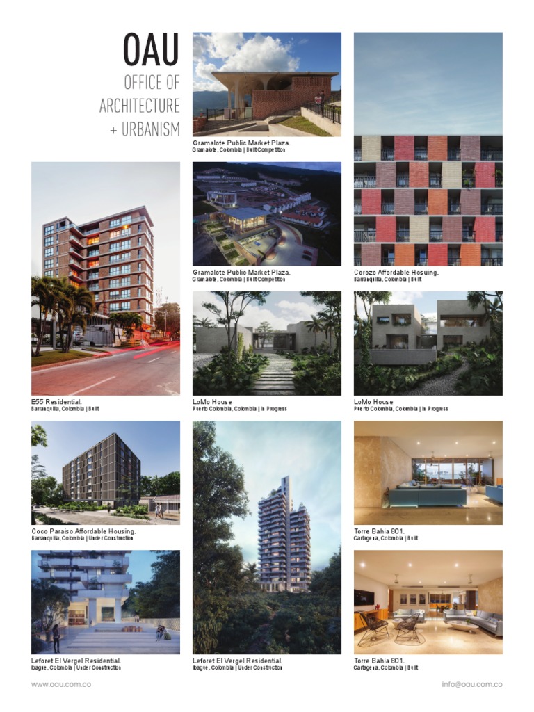 Projects by OAU Architects Showcasing a Variety of Building Typologies ...