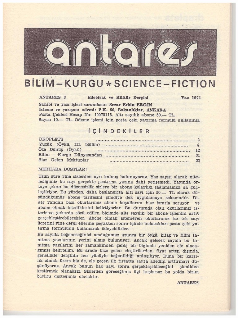 Antares 3 | PDF