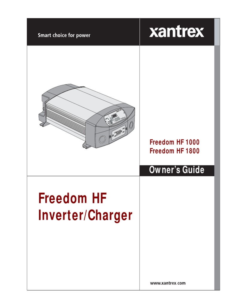 Freedom HF 1800 | PDF | Rechargeable Battery | Power Inverter