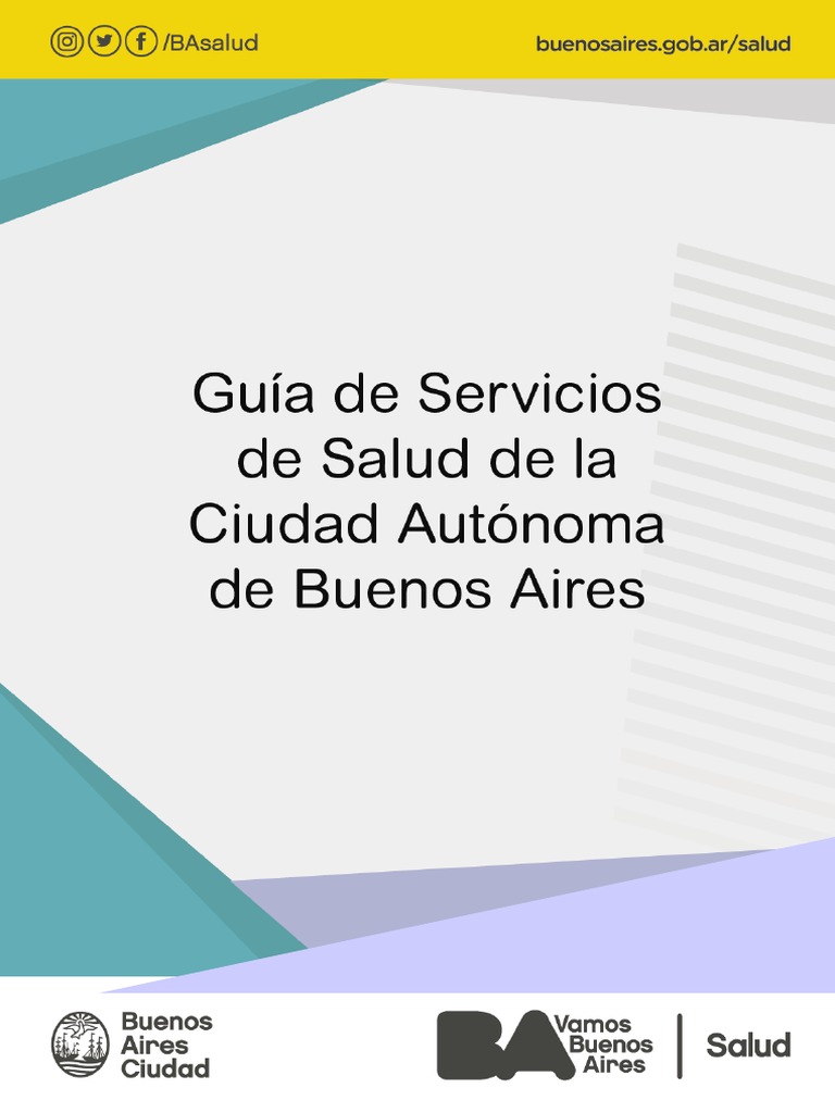 Guia de Servicios GCABA | PDF | Nicotina | Buenos Aires