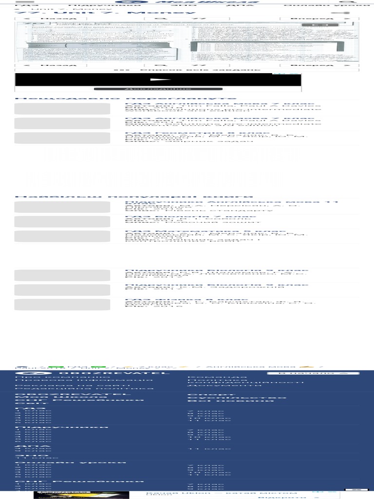 77 - Unit 7. Money ⏩ ГДЗ Англійська мова 7 клас Tim Falla 2018 ⭐ shkola.obozrevatel | PDF