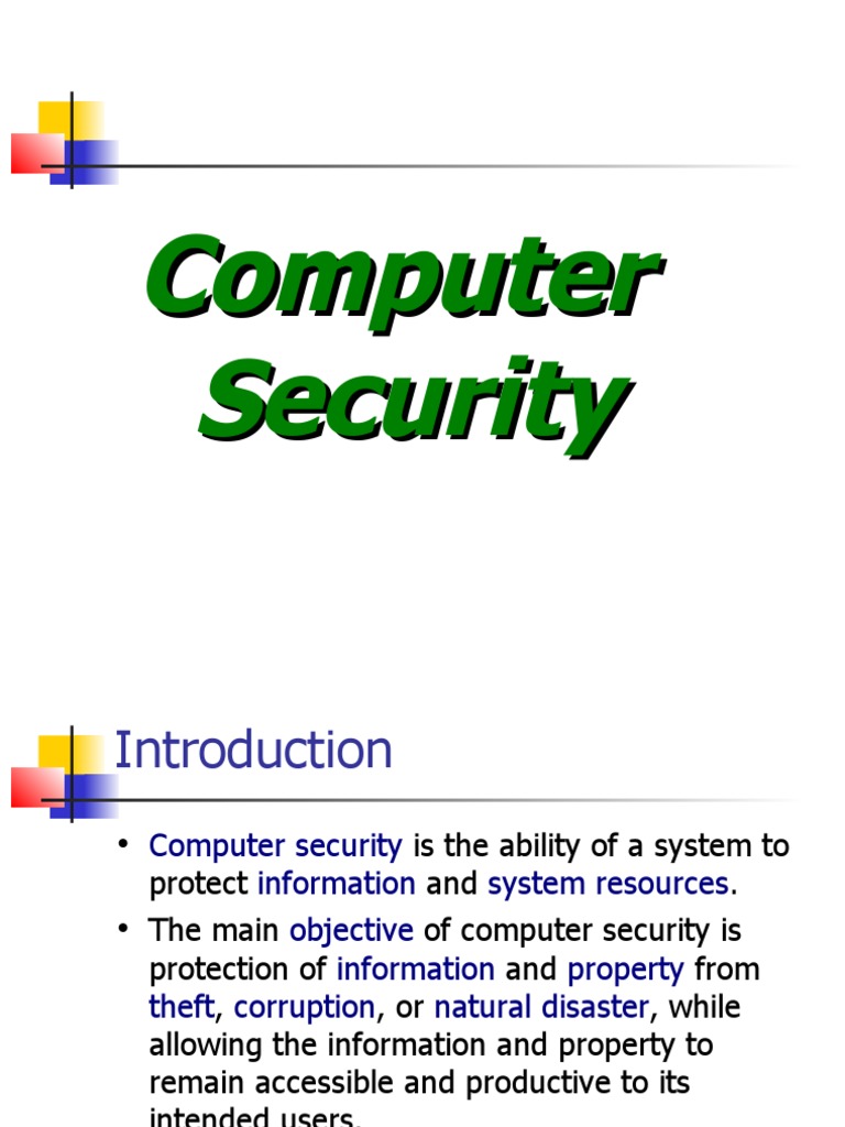 Computer Security Pdf Computer Virus Computer File