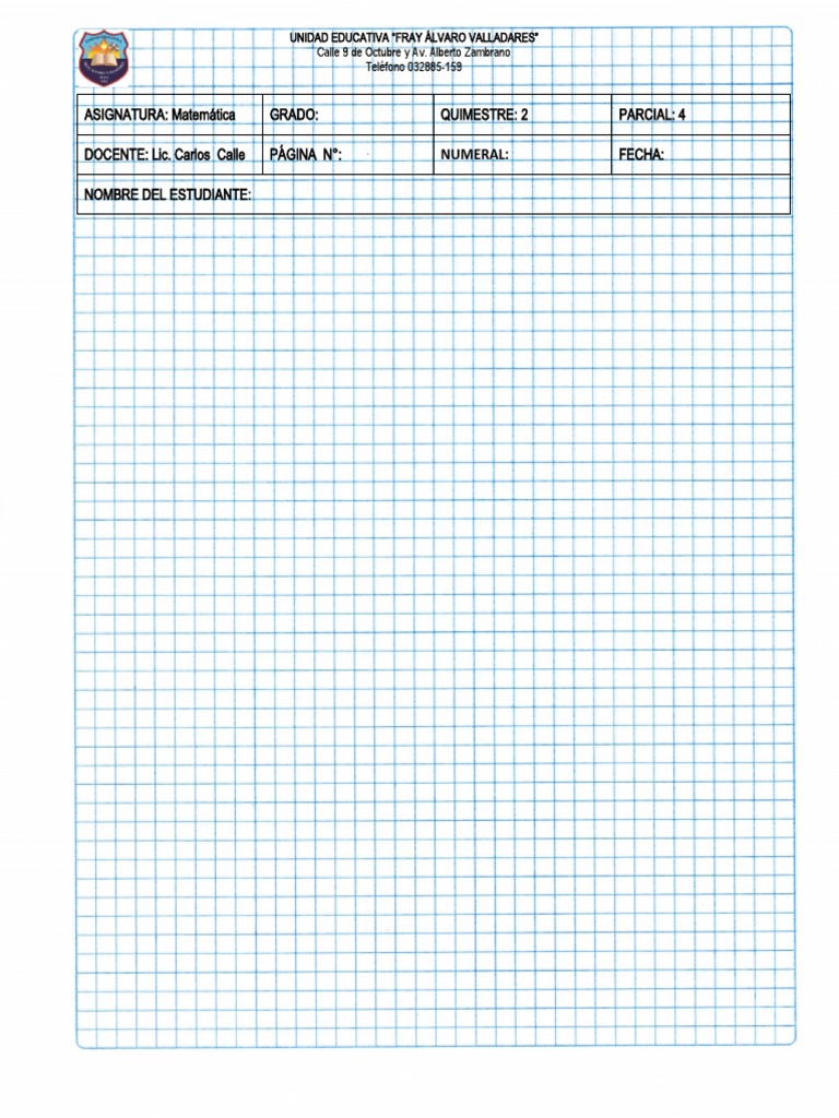 Hoja Rotulada 2 Cuadros 1 | PDF