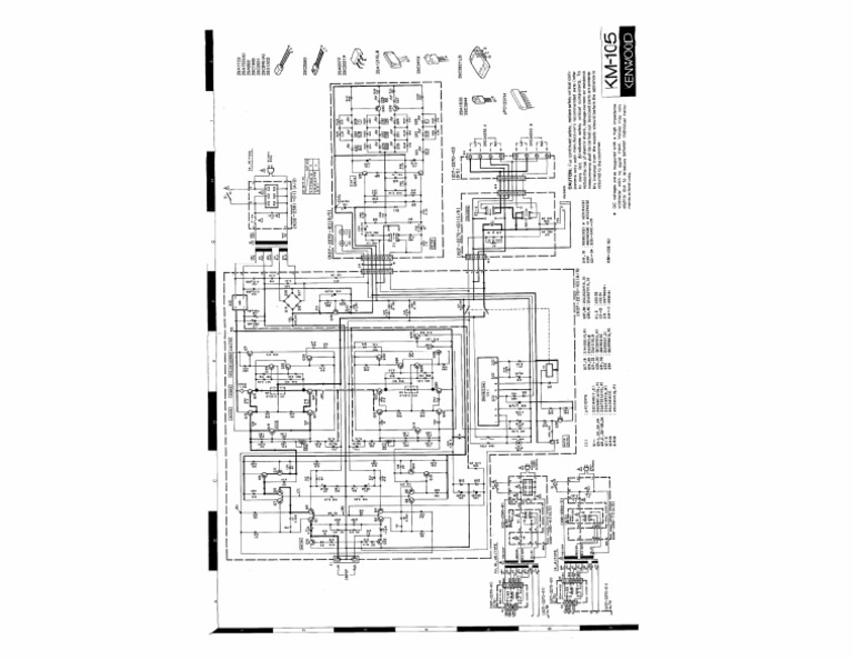 Kenwood km105 Schematic | PDF