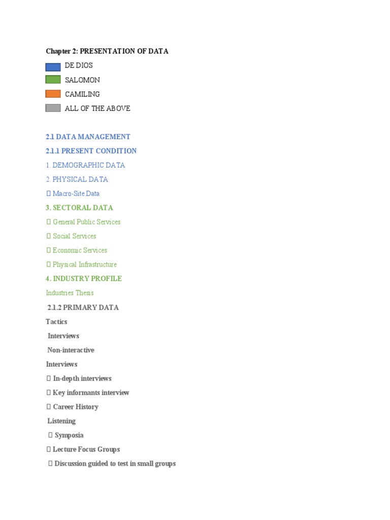 Thesis Guide 02 | PDF | Focus Group | Pie Chart
