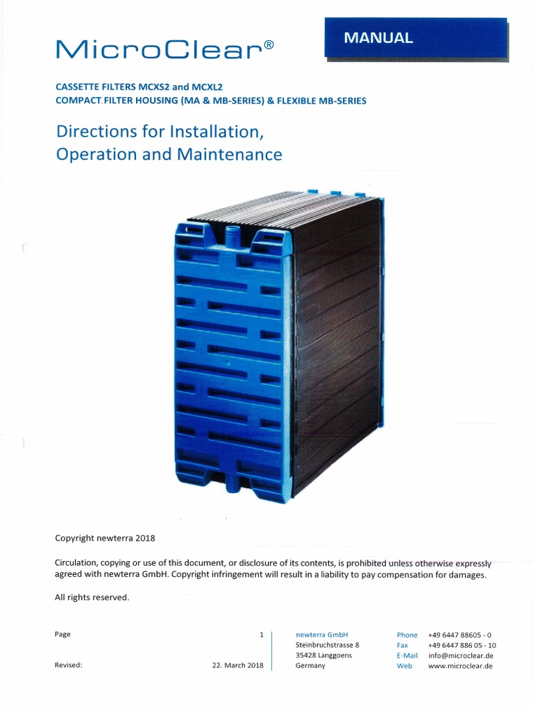 Microclean - Manual | PDF