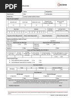 LTC Leave Encashment Application Form | PDF