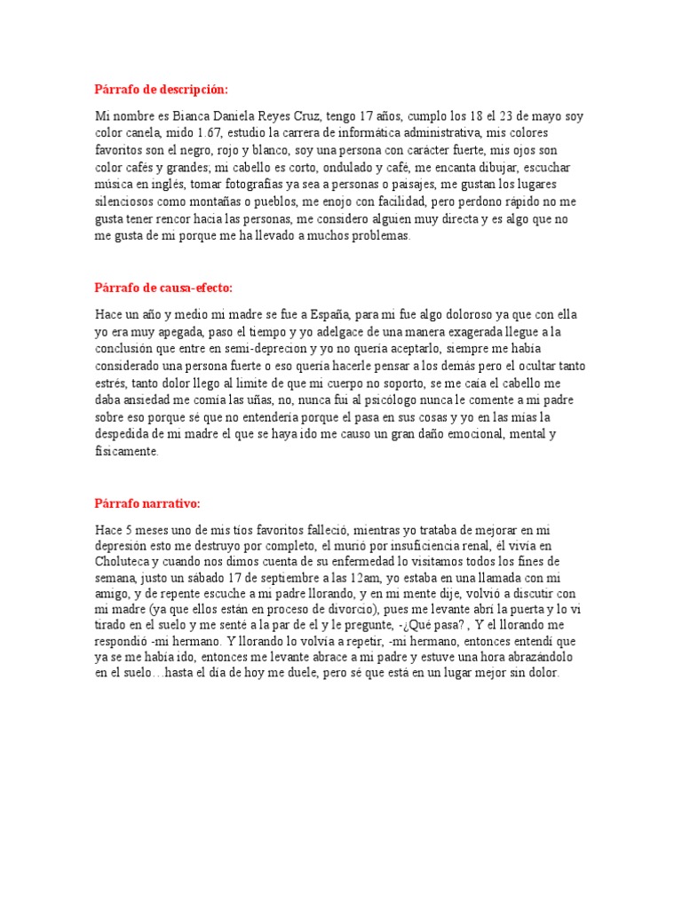 Reyes - Bianca - U1 - T4 Taller | PDF | Ropa