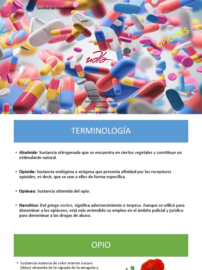 Opioid Es | PDF | Naloxona | Opioide