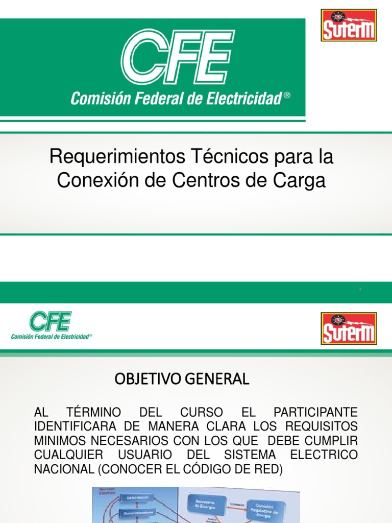 Requerimientos Tecnicos para La Conexion de Centros de Carga | PDF