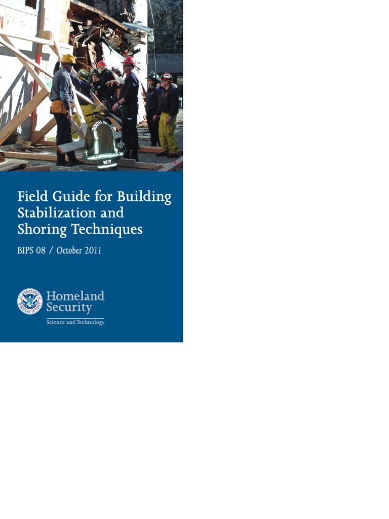 DHS Field Guide For Building Stabilization and Shoring Techniques | PDF | Framing (Construction ...