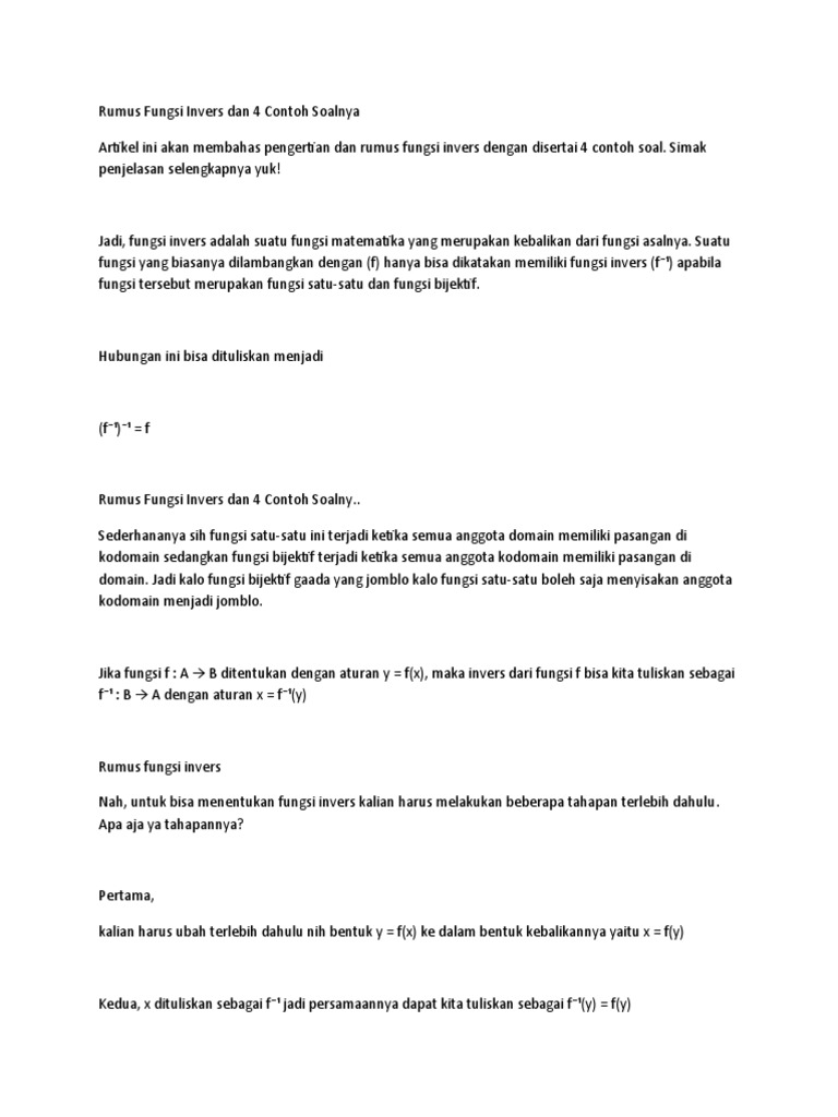 Rumus Fungsi in-WPS Office | PDF