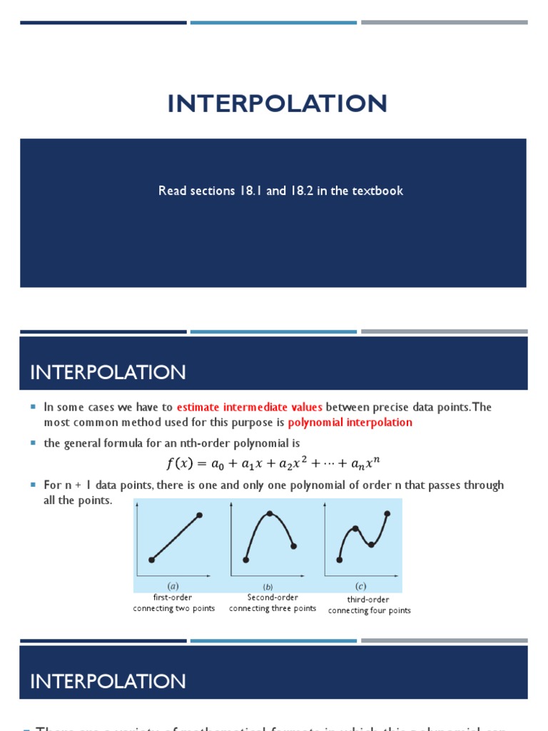 Lecture 13 | PDF | Interpolation | Theoretical Computer Science