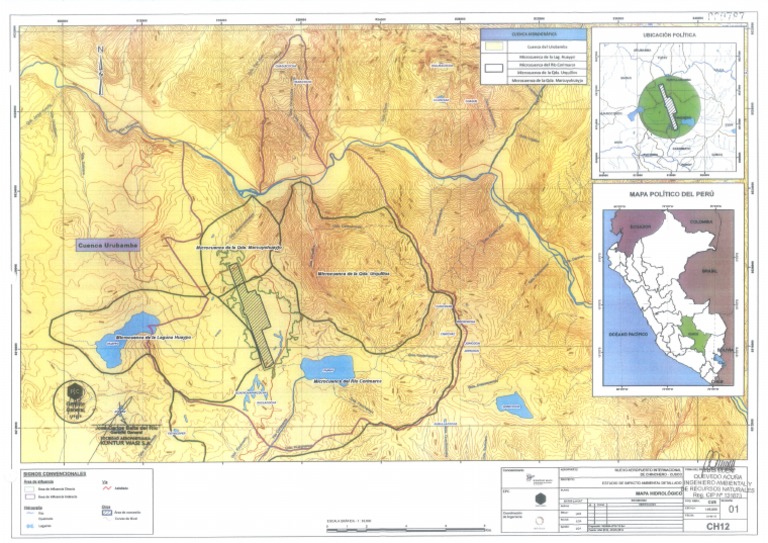 Chinchero Mapa 4 Cuencas | PDF