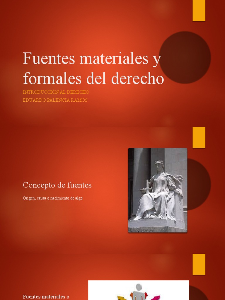 Fuentes Materiales y Formales Del Derecho | PDF